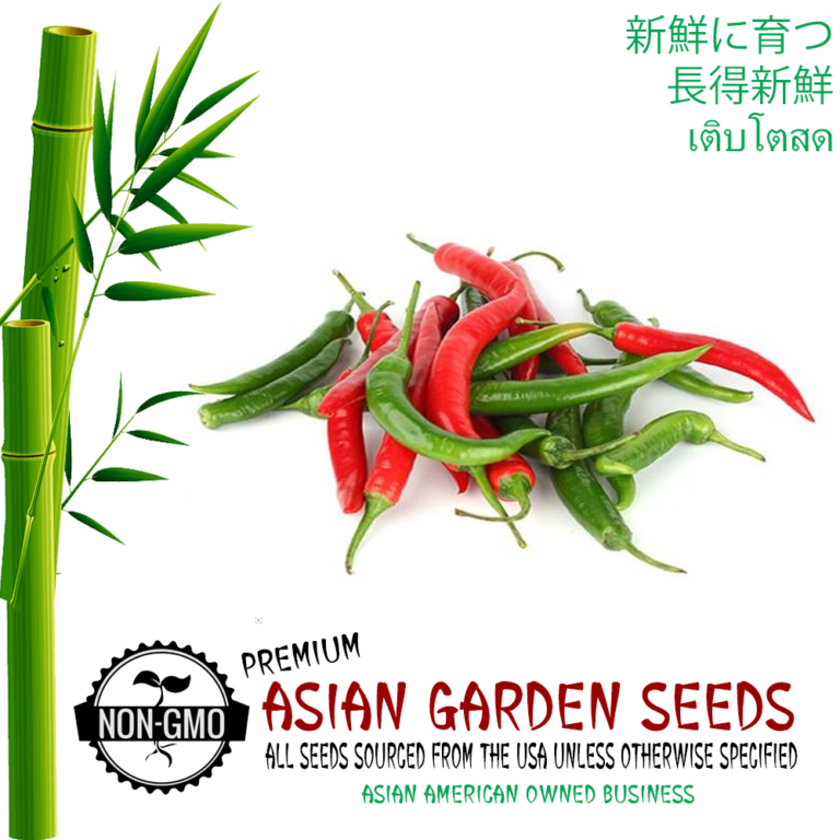 Asian Pepper Seeds – Non-GMO Asian Garden Seeds